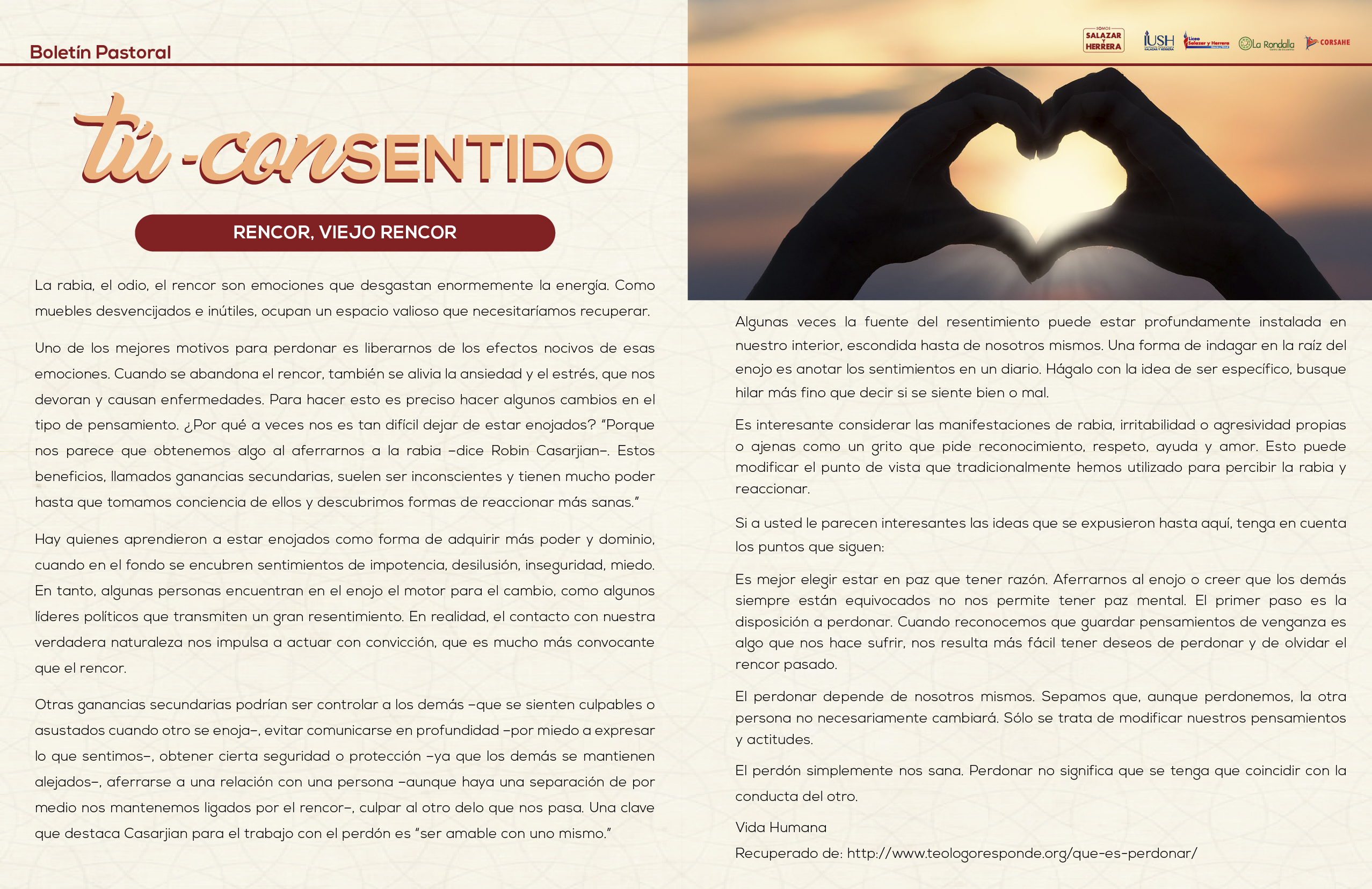 Tú–consentido - IUSH